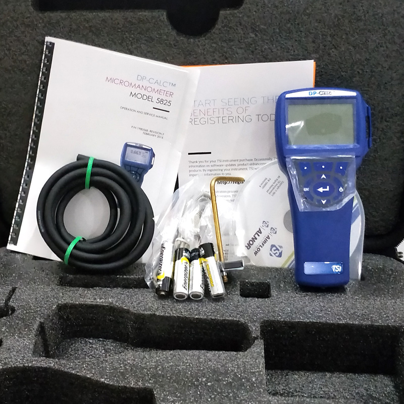 美国TSI 5825数字式差压计CALC - 美国TSI提赛，tsi8530粉尘仪，微压计，粒子计数器，面风速计，tsi风量罩，室内空气质量 ...